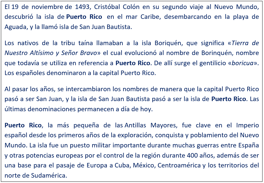 19 de noviembre – La América española
