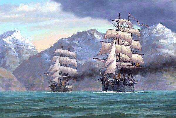 Fragata blindada Numancia – La América española