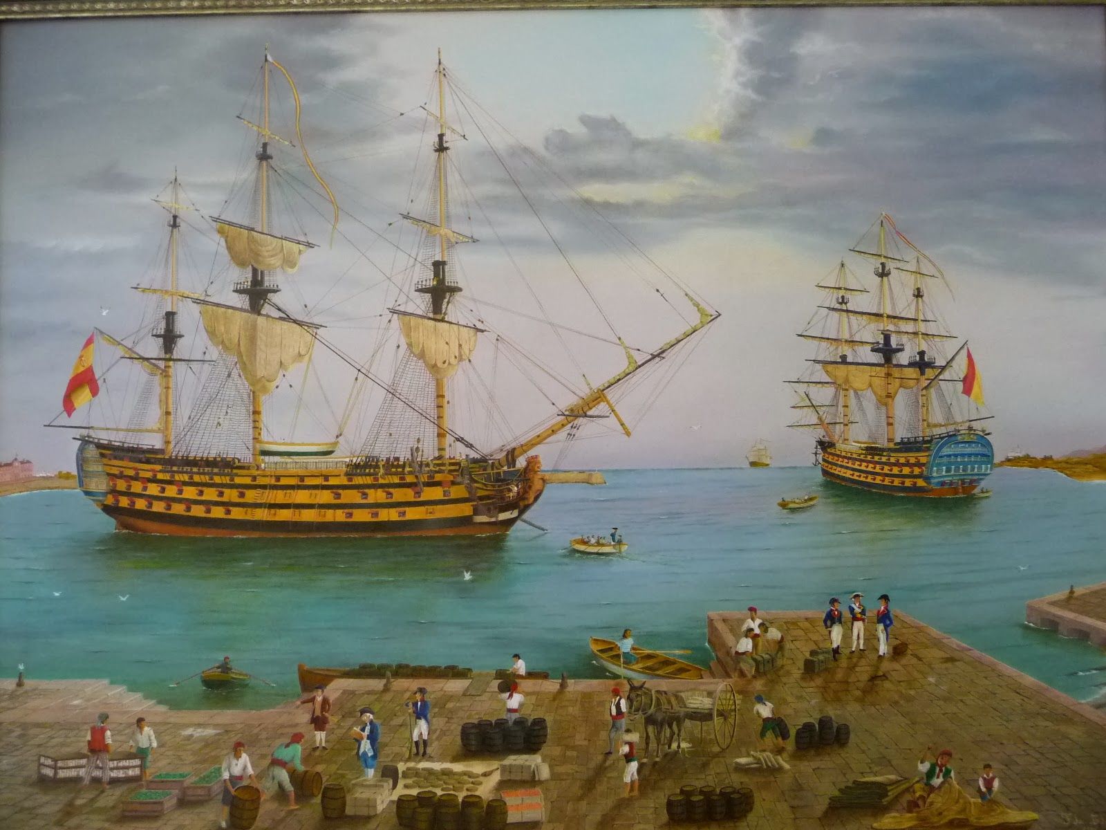 Navío Santa Ana – La América española