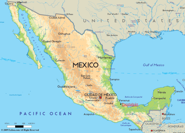 Tlacotalpan – La América española